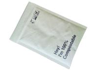 China Eco Friendly ISO9001 Kraft Paper Bubble Mailers Biodegradable for sale