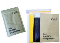 China Eco Friendly ISO9001 Kraft Paper Bubble Mailers Biodegradable for sale