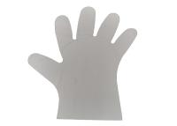 China Powder Free 3.75 Inch Compostable Single Use Gloves for Food Prep for sale
