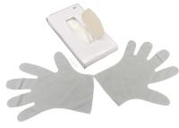 China Powder Free 3.75 Inch Compostable Single Use Gloves for Food Prep for sale