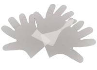 China Powder Free 3.75 Inch Compostable Single Use Gloves for Food Prep for sale