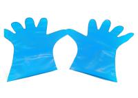 China AS4736 Certified Compostable Food Gloves 50 Micron CPE Disposable Gloves for sale