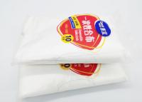 China Plain White HDPE Protective Packaging Custom Printed Disposable Tablecloths for sale