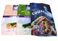 China Self Seal 40mm Food Grade Stand Up Pouch With Resealable Zipper Locks for sale