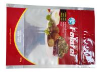 China Self Seal 40mm Food Grade Stand Up Pouch With Resealable Zipper Locks for sale
