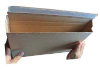China Recycled A4 Size Eco Friendly Rigid Mailers Corrugated Cardboard Envelope Box for sale