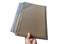 China Recycled A4 Size Eco Friendly Rigid Mailers Corrugated Cardboard Envelope Box for sale