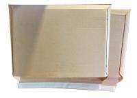 China Recycled A4 Size Eco Friendly Rigid Mailers Corrugated Cardboard Envelope Box for sale