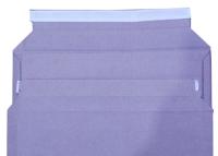 China Easy Tear A4 Size 350g Kraft Rigid Mailers 100% Recycled for sale