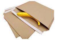 China Biodegradable 6x6 Inch Rigid Mailer Envelopes With Easy Tear Lips for sale