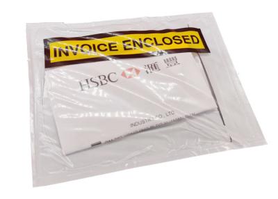 China Self Adhesive LDPE Custom Shipping Labels 65gsm Packing List Envelopes for sale