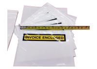 China 4.5x5.5 In Waterproof Document Pouches A4 Packing Slip Enclosed Envelopes for sale