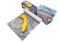 China 12.80 IN(W) x15.80 IN(L), Clear Food Grade Fruit and Vegetable Freezer Produced Rolls Banana Bags for sale