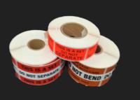 China Rub Resistance 1x2 Inch Custom Shipping Labels Do Not Separate Label for sale