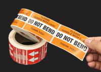 China Rub Resistance 1x2 Inch Custom Shipping Labels Do Not Separate Label for sale