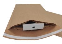 China Paper Lip 50mm Plastic Free Padded Envelopes Environmentally Friendly for sale