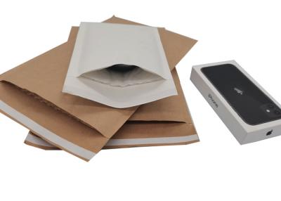 China Paper Lip 50mm Plastic Free Padded Envelopes Environmentally Friendly for sale