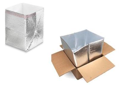 China EPE Foam 84 micron Thermal Insulation Container Liner Cardboard Box Liners for sale