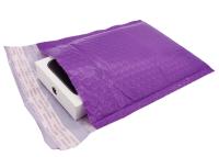 China Opaque Purple Poly Bubble Mailers 6x10 Padded Envelopes with 80gsm bubble for sale
