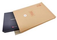 China Reusable A4 Rigid Cardboard Mailers Strong Self adhensive Seal for sale