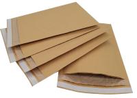 China Kraft Paper No Plastic Eco Friendly Padded Mailers With Self Seal for sale
