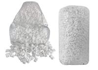 China Off White Color Paper Cushion Packaging 3.5 Cuft EPS Packing Peanuts for sale