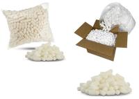 China Off White Color Paper Cushion Packaging 3.5 Cuft EPS Packing Peanuts for sale