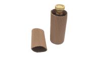 China Biodegradable Corrugated Cardboard Bottle Sleeve Protector Dia 75mm for sale