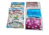 China 16 Inch 3D Aluminum Foil Happy Birthday Alphabet Balloons for sale
