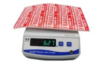 China Light Weight Permanent Adhesive Fragile Shipping Stickers 2x3 Inch for sale