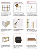 China Brown Kraft 25 Per Bundle Cardboard Corner Protectors For Edge Guard Usage for sale