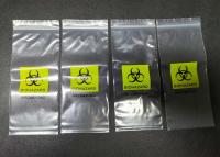China Nucleic Acid Testing 2mil Poly Zip Lock Bag 50 Micron Mini Grip Press Seal Air Tight for sale