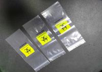 China Nucleic Acid Testing 2mil Poly Zip Lock Bag 50 Micron Mini Grip Press Seal Air Tight for sale