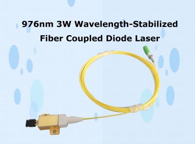 China 976nm 3W Wavelength-Stabilized Fiber Coupled Diode Laser for sale
