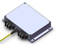 China 500m Irradiation Distance Diode Laser Module with 100mW Output Power and 1.5mrad Beam Divergence for sale