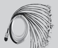 China 125um V Groove Fiber Array Diode Laser Spare Parts for sale