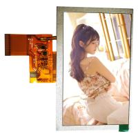 China Chimei Innolux 5.0 inch Industrial TFT LCD 800x480 40pin RGB Interface Display for sale