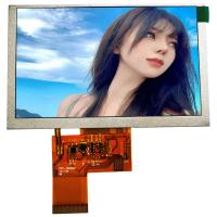 China Chimei Innolux 5.0 inch Industrial TFT LCD 800x480 40pin RGB Interface Display for sale