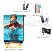 China 2.4 Inch TFT LCD Screen 240 * 320 8-Bit MCU Interface For Handheld Walkie Talkie for sale