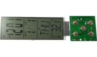 China Heatproof 1/3 Bias Driving Method HTN LCD Display for sale