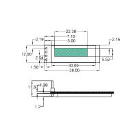 China 0.91 Inch 128X32 Ssd1306 OLED Display Module For Ardunio for sale