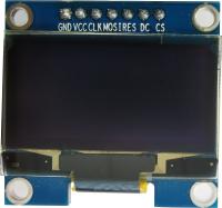 China 1.3inch 96x16 PM-OLED Display Module SH1106G Driver I2C Interface Monochrome White for sale