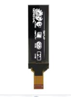 China 2.08 Inch 256X64 TFT Display Module , SH1122 Driver Mono LCD Display for sale