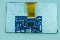 China 7.0 Inch 800x480 TFT LCD HMI Touch Screen Display 50pin RGB Interface AT070TN92 for sale