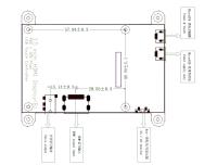 China HVGA 166PPI 3.5in HDMI Display Module 250cd/m2 Resistive LCD Touch Screen for sale