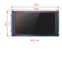 China 11.6 Inch 1080P IPS TFT LCD Monitor 350cd/m2 HDMI VGA USB for Industrial Use for sale
