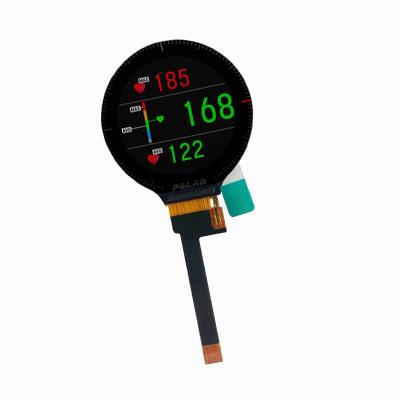 China 1.28 Inch Round TFT LCD Display 240x240 188PPI IPS Touch Screen for Smartwatch for sale