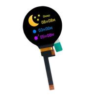 China 1.28 Inch Round TFT LCD Display 240x240 188PPI IPS Touch Screen for Smartwatch for sale
