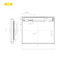 China 8.0 Inch 1280x800 IPS TFT LCD Display 40 Pin LVDS Interface 700 cd/m2 Brightness for sale