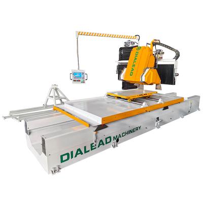 China PLC CNC Stone Profiling Machine Linear Profiling Machine 15kw With Double Blades for sale